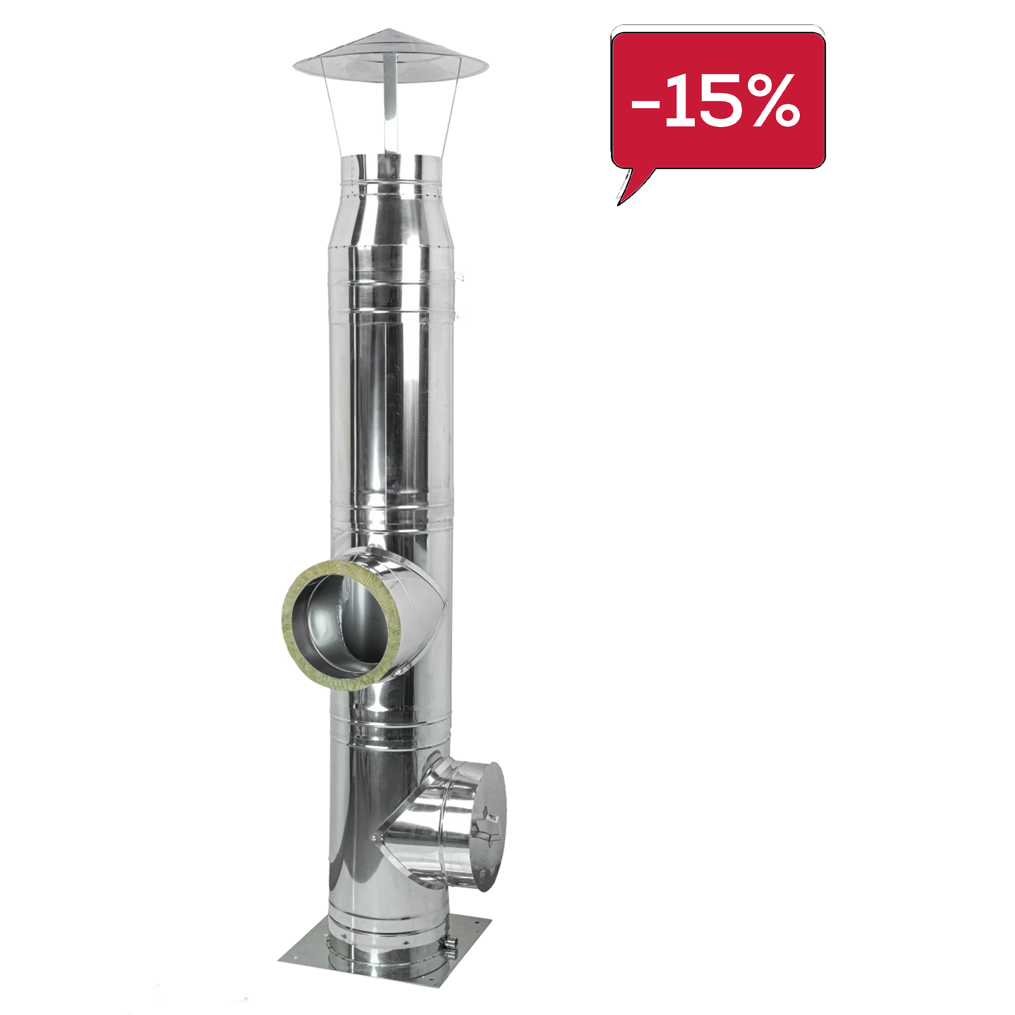 Cosuri de fum Primo INOX - Kaminhorn